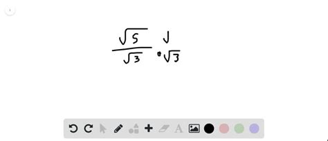 Solved Write Each Expression In Simplest Radical Form √5 U3 V