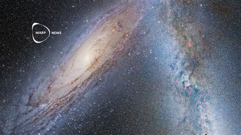 Milky Way Galaxy And Andromeda Bad Astronomy Two Billion Years Ago