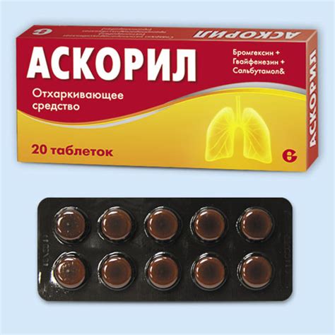 Аскорил инструкция по применению показания противопоказания побочное действие описание