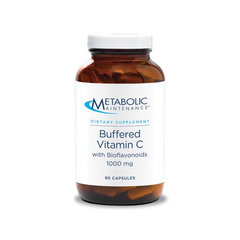 Buffered Vitamin C W Bioflavonoids 1000mg Pacific Center For