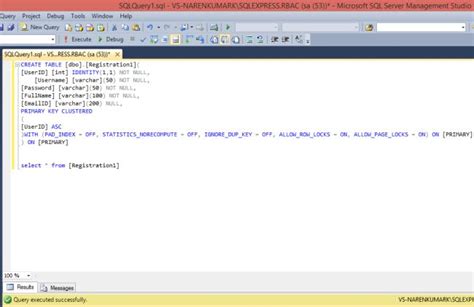 Mvc Razor View Using Simple User Registration Form