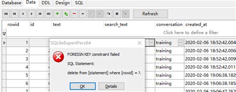 How To Delete One Of The Learned Data Training By List Or Corpus