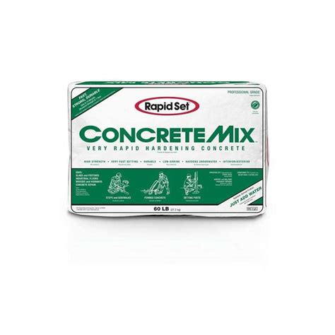 Rapid Set Concrete Mix Shop Hardware Tools For Work And Home