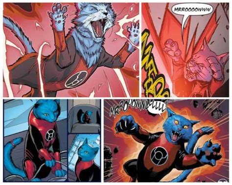Dex Starr Dcs Red Lantern Rage Cat Origin And Powers