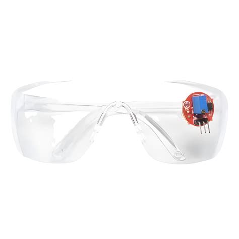 Infrared Eye Blink Sensor With Goggles