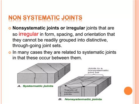 Joints Geology Pptx