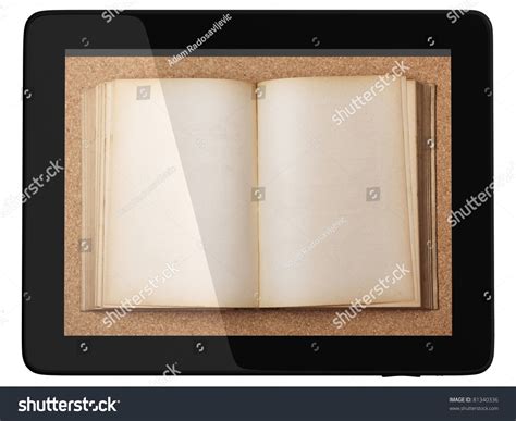 Book Generic Teblet Computer 3d Model库存照片81340336 Shutterstock