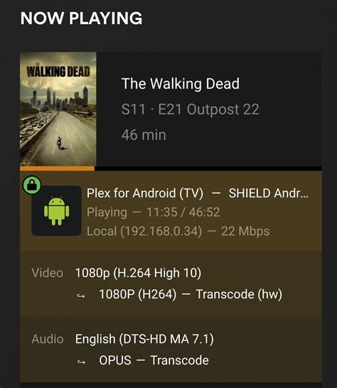 plex performing transcode unnecessarily r plex