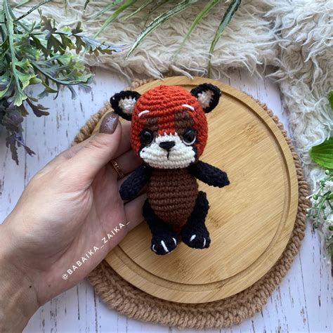 Red Panda Crochet Pattern Printable Pdf Amigurumi Today Shop
