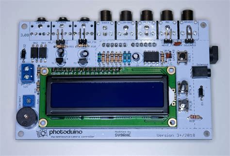 New Photoduino Hardware Version Arduino Projects Electronics