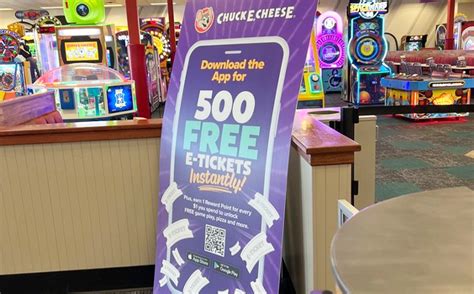 Chuck E Cheese Tickets