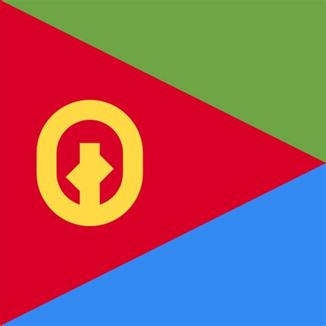 Eritrea Flags Square Icon