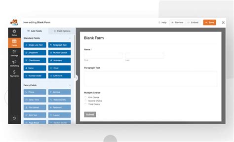 Best Form Plugins For WordPress White Canvas