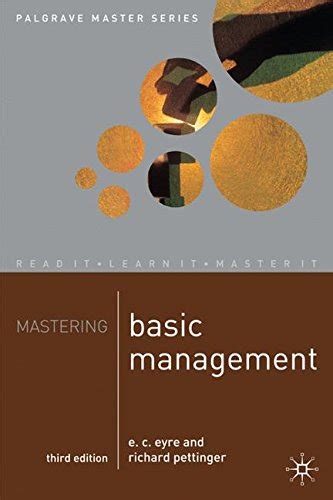 『mastering Basic Management Palgrave Master Series』｜感想・レビュー 読書メーター