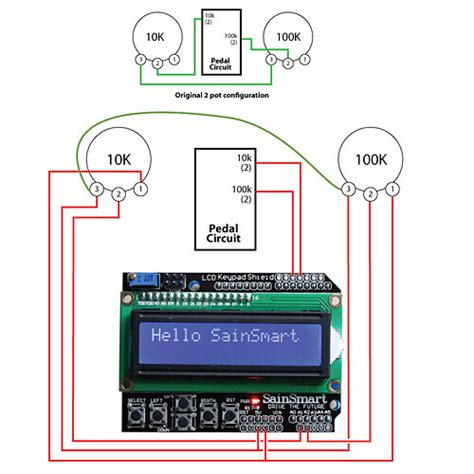 Using Arduino With 2 Pots And An Lcd Display Project Guidance