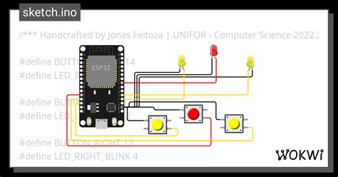 Bike Signals And Brake Light Indicator Homework Wokwi Esp32 Stm32