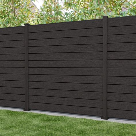 Wood Grain Color Wpc Composite Fence Panels Wpc Fencing And Garden Fencing Price