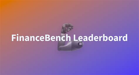 Financebench Leaderboard A Hugging Face Space By Financebench