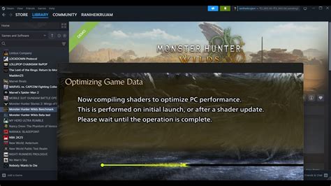 fix monster hunter wilds benchmark beta crashing during compiling