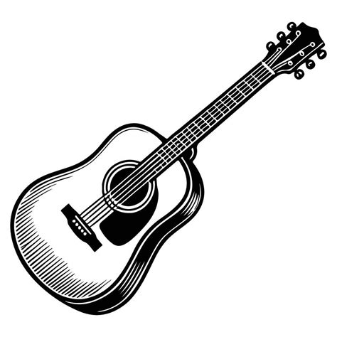 Guitar Svg Vector File For Laser Cutting 1 Perfect Crafting Design