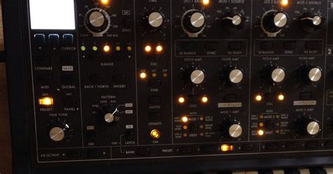 Black Sub37 Synthesizers