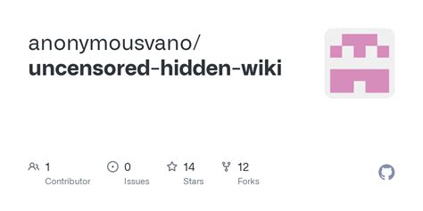 GitHub Anonymousvano Uncensored Hidden Wiki
