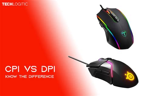 Cpi Vs Dpi Know The Difference Between Mouse Cpi And Dpi