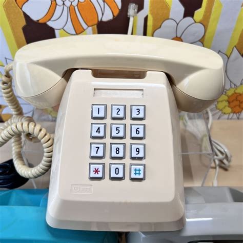 電電公社 プッシュホン ホームテレフォン 各色 Vintage