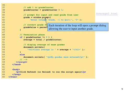 ppt javascript control structures powerpoint presentation free