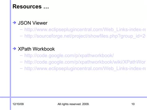 Json Viewer Xpath Workbook Ppt