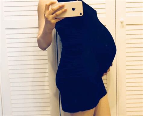 쌍둥이 임산부 주수 원피스 임신 주수별 배크기 4개월~9개월 주수사진 네이버 블로그