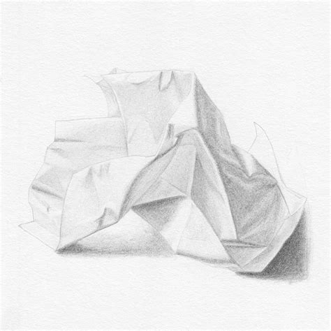 How To Draw Crumpled Paper How To