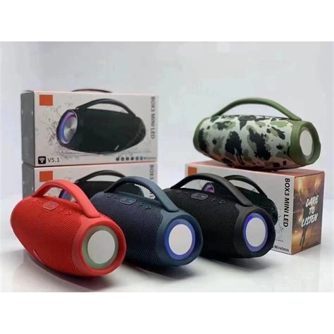 Jual 2025 New Box3 Miniled Bluetooth Speaker God Of War Handheld