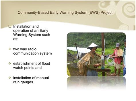 Community Based Early Warning System Ppt
