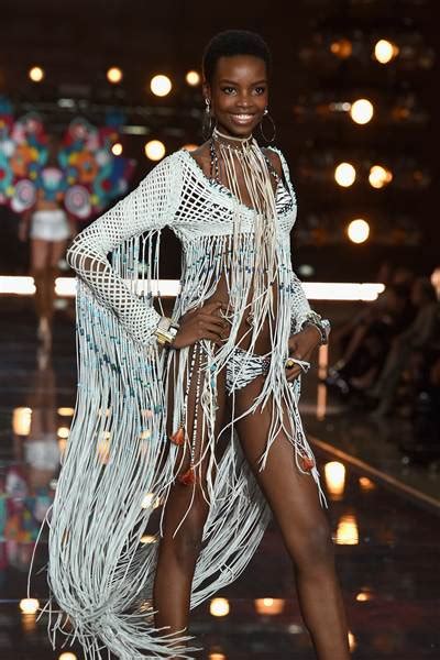At The Victoria Secret Fashion Show A Black Model Made History With Her