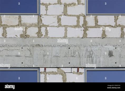 Fragment Of An Unfinished Structure Of A Multi Storey Building Made Of