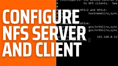 How To Install And Configure A Network File System NFS Server And Client On Ubuntu Server