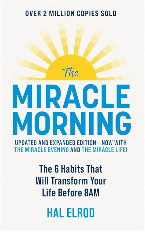 Amazon The Miracle Morning Updated And Expanded Edition The 6
