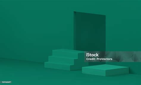 3d 연단 쇼룸 박람회 광고 건축 공간 기하학적 무대 계단 벡터 0명에 대한 스톡 벡터 아트 및 기타 이미지 0명 3차원 형태 Fashion Show Istock
