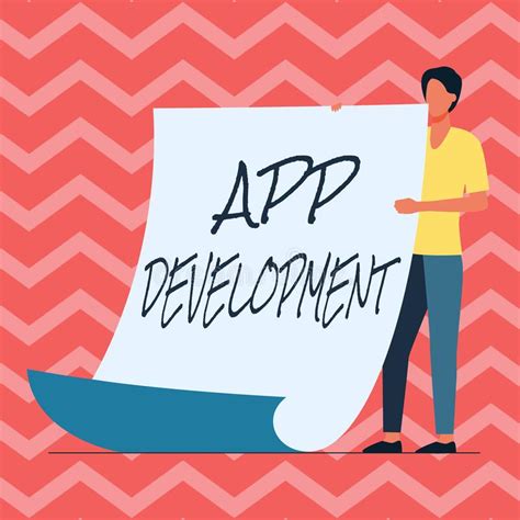 Inspiration Showing Sign App Development Business Approach Producing Computer Software With A