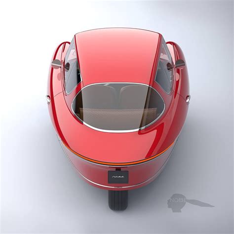 Nobe 100 Cool Retro Styled Three Wheeled Electric Car Artofit