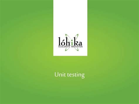 unit testing in javascript with jasmine and karma ppt