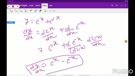Calculus For Differentiations For Part5 Youtube