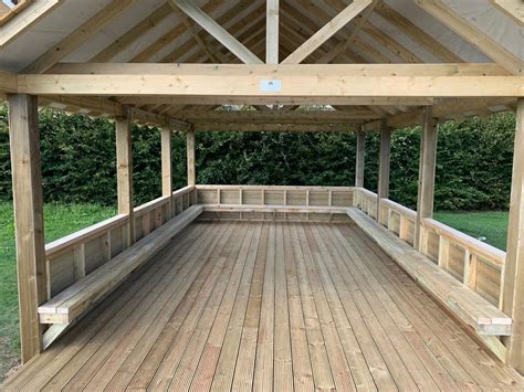 Outdoor Classrooms Living Timber Wooden Playground Equipment Outdoor Classrooms School
