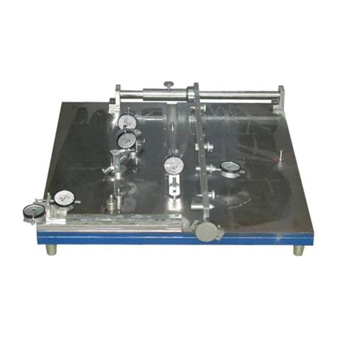 Iso10545 Ceramic Tile Flatness Analyzer Floor Tiles Straightness Tester Ceramics Testing Machine