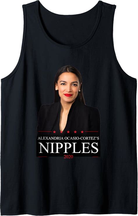 Aoc Nipples Alexandria Ocasio Cortez Aoc See Through Tank