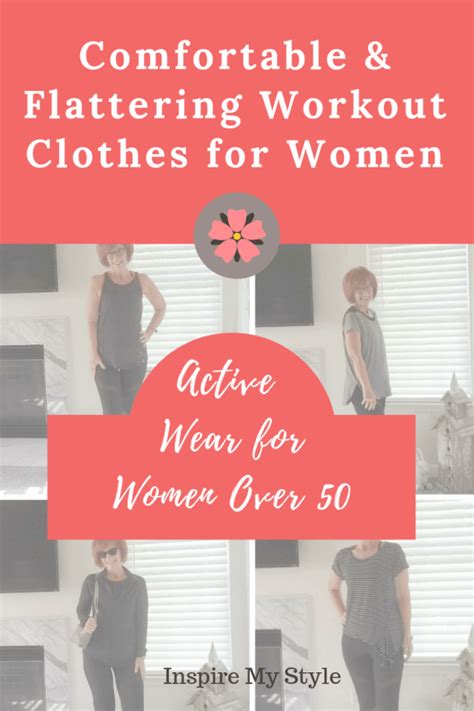 Flattering Workout Clothes For A 60 Year Old Woman Affordable Too