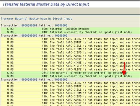 solved lsmw direct input method mm01 basic data view don sap