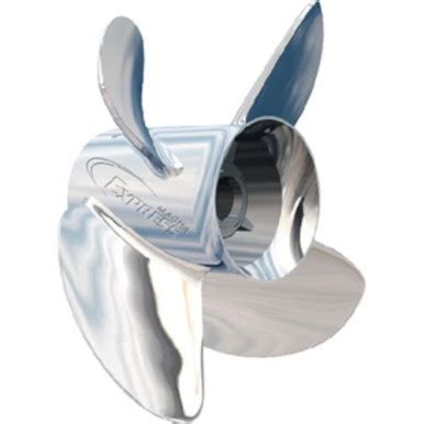 Turning Point Hustler 4 Blade Ss Prop For 4 34 Gearcase 145 X 17 Rh