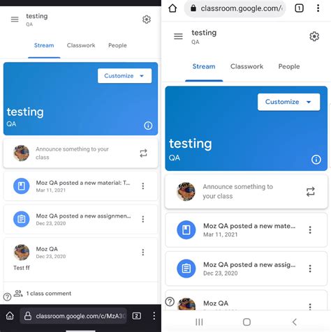 Classroom Google See Bug Description Issue Webcompat Web Bugs GitHub